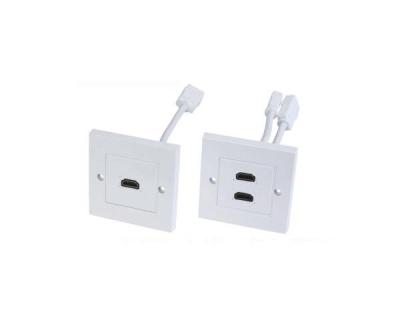 China HDMI Socket Face Plate With Extension Cord for sale