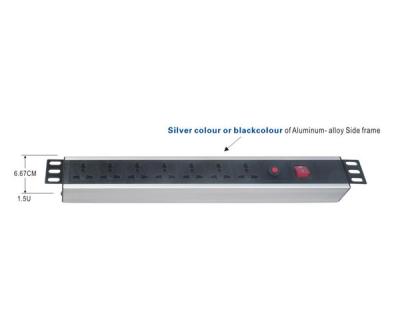 China PDU 19 Inch Power Panel With Multi-Purpose Socket for sale