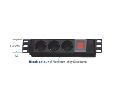 China telecommunincation.networking.cabinet ,PDU 1U 10 Inch Power Panel for sale