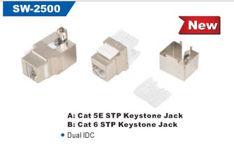 China cat 5E stp keystone jack for sale