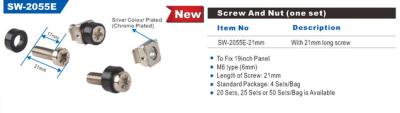 China screw and nut (one set) for sale