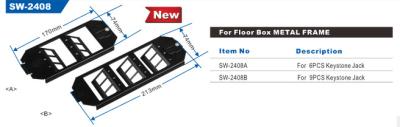 China for floor box metal frame for sale