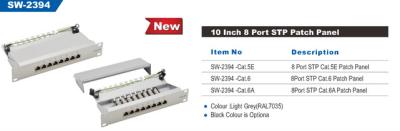 China 10 inch 8 port STP patch panel for sale