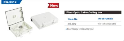 China fiber optic cable-coiling box for sale