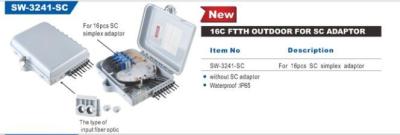China 16C FTTH outdoor for SC adaptor for sale
