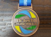China Durable Sports Medals And Ribbons , Metal Material Armed Forces Medal for sale