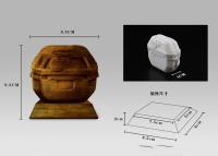 China Resin Material Custom Trophy Cup , Physical Model Style Antique Trophy Cups for sale