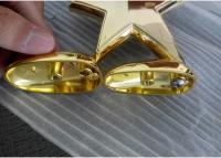 China Metal Star Custom Trophy Cup , Shiny Gold Plated Award Cups Trophies for sale