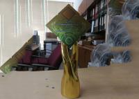 China Personalized Brass Metal Cup Trophy Painting And Polishing Finishing Type for sale