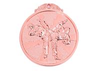 China Metal Personalized Medals Awards 65*65mm For Taekwondo Competition for sale