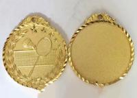 China Gold Plated Casting Metal Sports Medals Custom Zinc Alloy For Badminton Match for sale