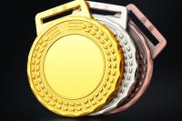 China Cycle Racing Metal Custom Sports Medals And Ribbons 110 Gram For Championship for sale
