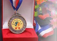 China 65mm Diameter Kids Metal Medals , Personalized Metal Sports Souvenirs for sale