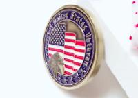 China Military Custom Sports Medals United States Veteran Style With Eagle Symbol for sale