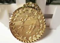 China Volleyball Custom Sports Medals , Casting Copper Material Custom Event Medals for sale