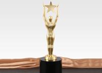 China 260mm Height Custom Metal Trophies , Sports Competition Custom Trophy Awards for sale