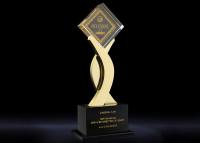China Crystal & Zinc Alloy Custom Made Trophy For Quarterly Awards Ceremony for sale