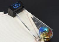 China Personalized Crystal Trophy Cup , Sand Blasting Crystal Glass Awards for sale