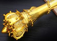 China Elegant And Luxury Designed Resin Trophy , Gold Plated Glorious Souvenir for sale
