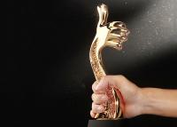 China Resin Material Trophies For School Awards , Thumb Shape Award Cups Trophies for sale