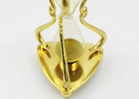 China Brass Material Hourglass / Sand Clock 15 Mins / Custom Type Available for sale