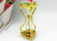 China Brass Material Hourglass / Sand Clock 15 Mins / Custom Type Available for sale