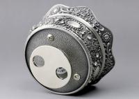 China Tin Alloy Material DIY Craft Gifts , Clockwork Classic Music Box Light Weight for sale