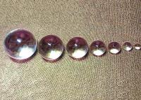 China Transparent Glass Ball Crystal Decoration Crafts 2 - 30cm Diameter Optional for sale