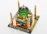 China Miniature Crystal Taj Mahal Replica 80*80*70mm For Travel Commemorate for sale