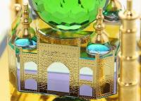 China Miniature Crystal Taj Mahal Replica 80*80*70mm For Travel Commemorate for sale