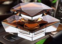 China Colorful Crystal Garniture Artware / Car Perfume Bottle For Vehicle Decoration for sale