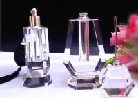 China Custom Logo Home Decorations Crafts , Durable Women Perfume Glass Bottle Crafts for sale