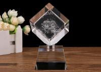 China DIY Crystal Decoration Crafts , Home Decoration Crystal Glass Ornament Crafts for sale