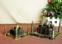 China Metal Material DIY Craft Gifts World Famous Building Model India Taj Mahal Replica for sale