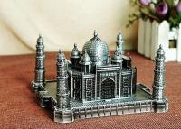China Metal Material DIY Craft Gifts World Famous Building Model India Taj Mahal Replica for sale