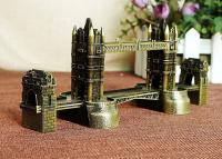China Table Decoration World Famous Building Model / London Tower Bridge Model for sale