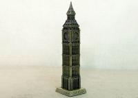 China Home Decor DIY Craft Gifts London Famous Big Ben Clock Statue Iron Material for sale