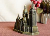 China Bronze Plated Keepsake DIY Craft Gifts Russia Cathedral Of Christ Architecture Model for sale