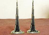 China Home Decoration World Famous Building Model Of Dubai Burj Khalifa Tower for sale