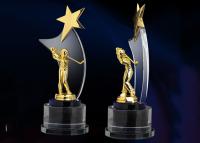 China Golf Cups And Trophies Gold Plated Finishing Type For BB Praise for sale
