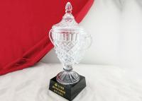 China Frosted Carving Golf Trophy Cup For Golf Tournament / Golf Club for sale