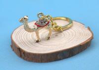 China Camel Design Key Chain Diamond - Encrusted Arab Cultural Personal Effects for sale
