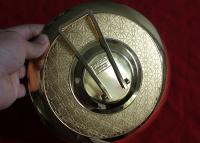 China Alloy Material Arab Cultural Souvenirs / Commemorative Plate With Raised Logo for sale