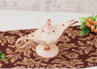 China Metal Material Home Decorations Crafts Arab Cultural Commemorative Aladdin's Magic Lamp for sale