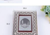 China Custom Size DIY Craft Gifts , MDF Material Holy Bible Hardcover Display Usage for sale