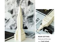 China Poly Resin Decoration Crafts / Simulation Building Model Custom Service Available for sale