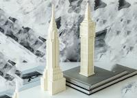 China Poly Resin Decoration Crafts / Simulation Building Model Custom Service Available for sale