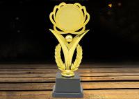 China Custom Plastic Trophy Cup Blank Plate Type For Sports Champions Awards for sale