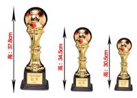 China ABS Plastic Material Award Cups Trophies For Football Competitions for sale
