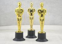 China Personalized Plastic Trophy Cup , Kids Plastic Trophies With figure Statue for sale